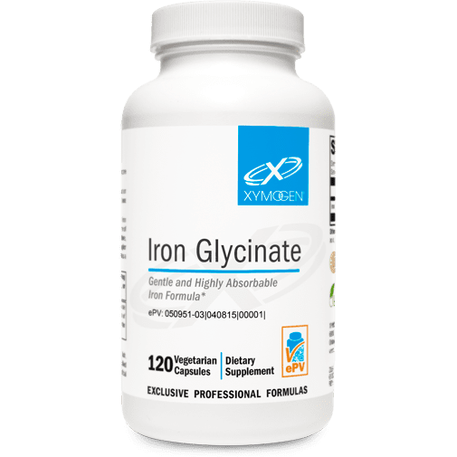 Iron Glycinate 120 Capsules – Peak Health Institute