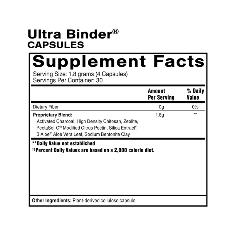 ULTRA BINDER® CAPSULES – Peak Health Institute